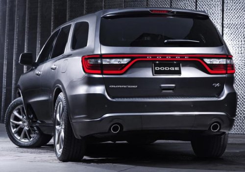 The rear end of the 2014 Dodge Durango R/T | Torque News